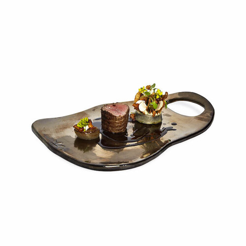 Plateau/assiette céramique Ted - platinium - DD4BPCTP - DUTCHEDELUXES ...