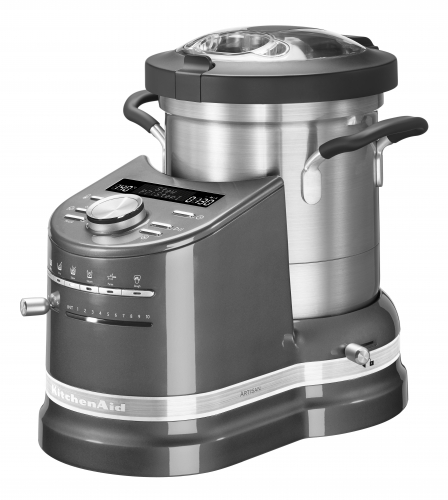 Robot cuiseur Kitchenaid Artisan Cook Processor gris étain 5KCF0103EMS ...