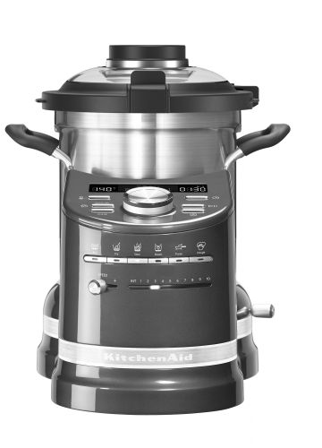 Robot cuiseur Kitchenaid Artisan Cook Processor gris étain 5KCF0104EMS ...