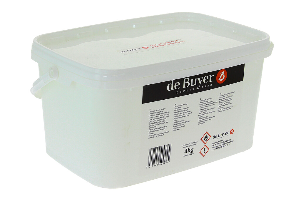 Alcool gelifie inflam. 4kg un1325 cl 4.1 - 4409.04 - DE BUYER | Francis ...