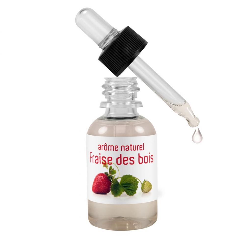Arôme naturel fraise des bois (30ml) - A-1433 - LES ARTISTES | Francis BATT