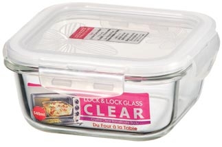 Boite Lock & Lock en verre carrée 0,54 L - LLG215 - LLG215 - LOCK ...