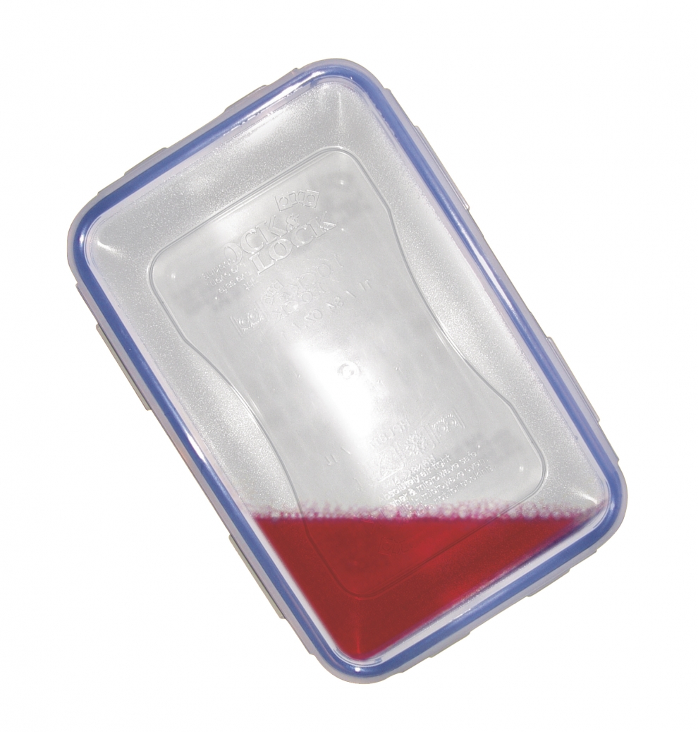 Boite Lock & Lock rectangulaire à 3 compartiments amovibles 1L - HPL ...