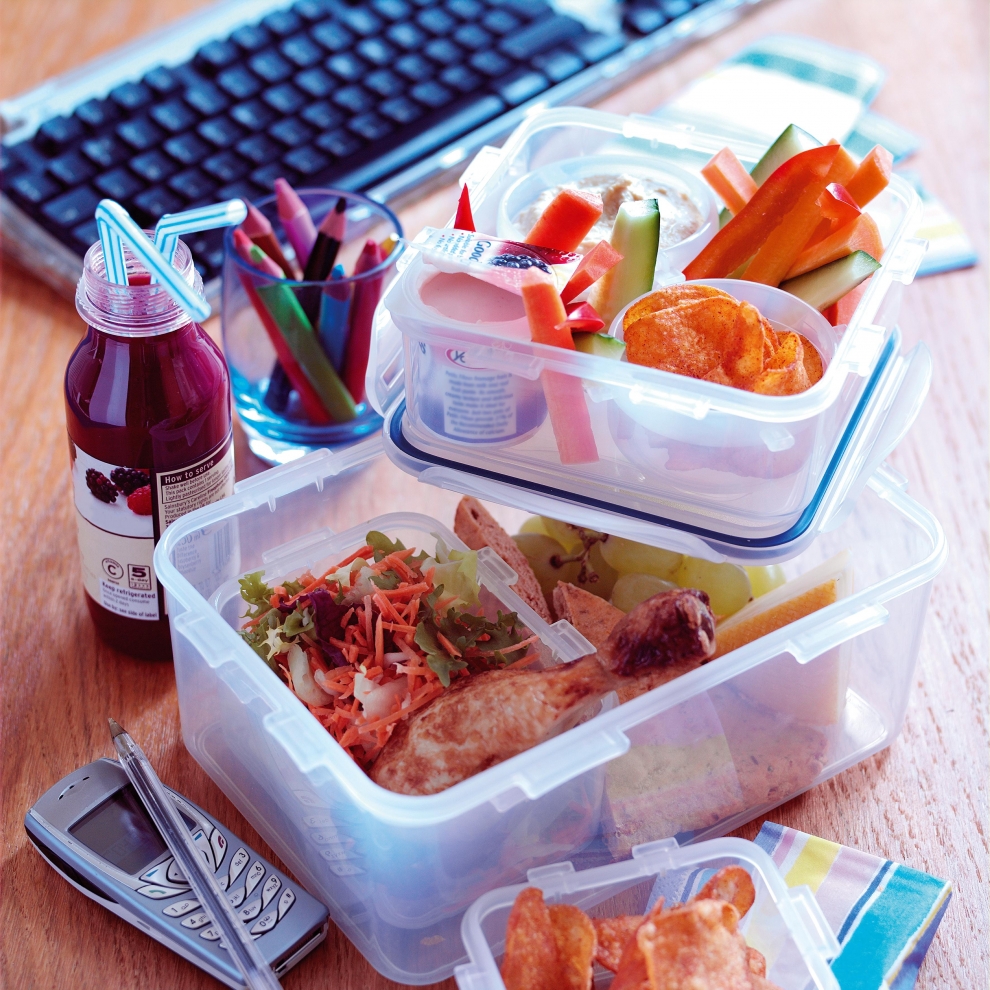 Boite Lock & Lock rectangulaire à 3 compartiments amovibles 1L - HPL ...