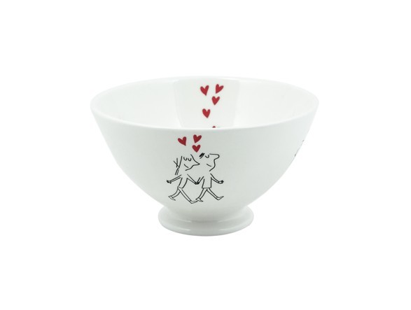 Bol grand modèle LES AMOUREUX - 1827C01H80 - FAÏENCERIE DE GIEN ...