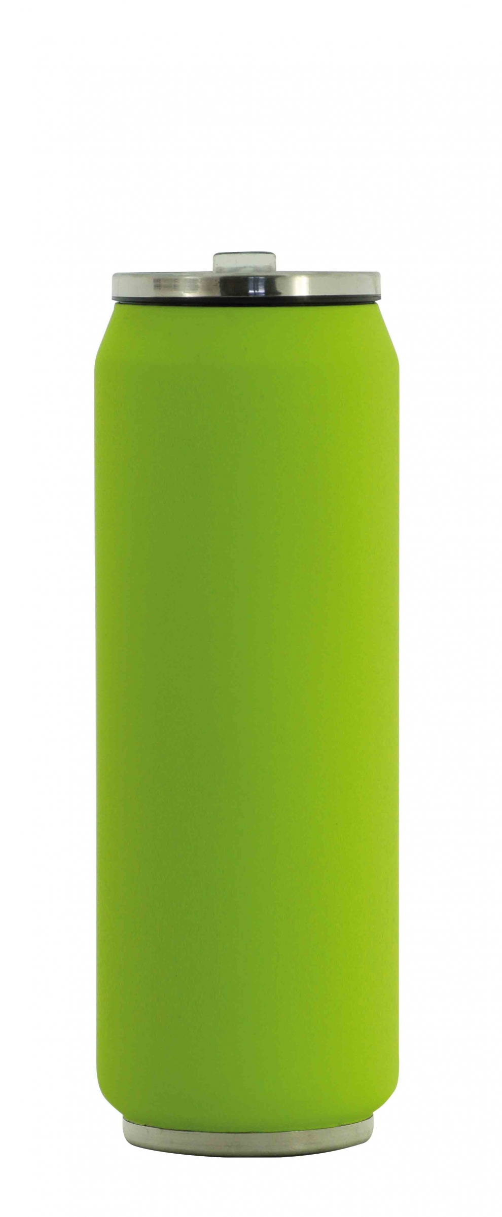 Canette isotherme vert Soft Touch - 500 ml 19 x 7.5 cm - 105731 ...