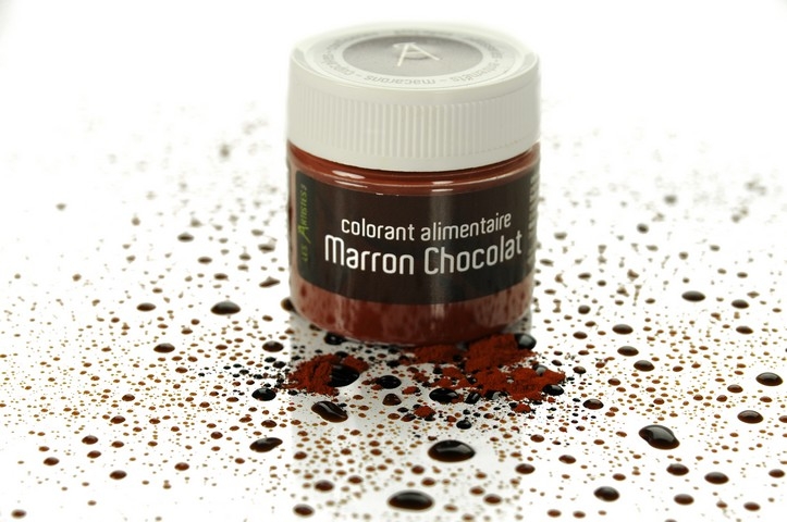 Colorant alimentaire de synthèse Marron Chocolat 10 g - A-0408 - LES ...
