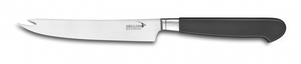 Couteau à fromage massif inox Déglon manche ABS lame 12 cm - 6304013-V ...