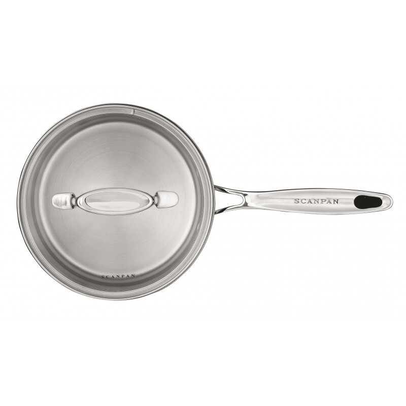 Set de 3 casseroles inox de 16, 18 & 20 cm avec leurs couvercles ...