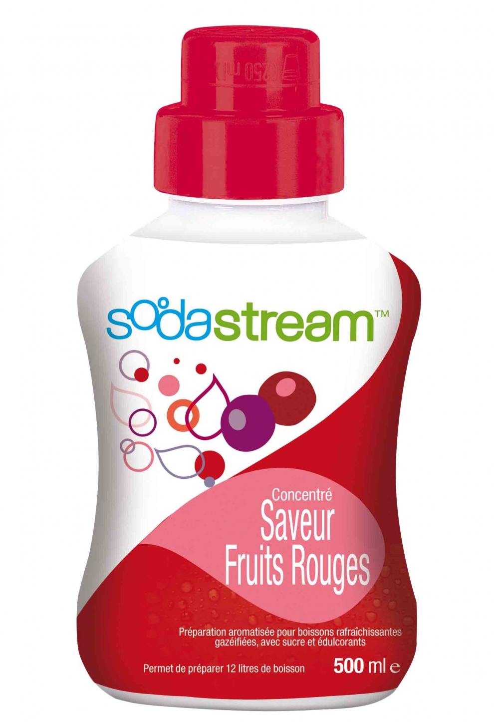 Sirop concentré fruits rouge 500ml - 30078022 - SODASTREAM | Francis BATT