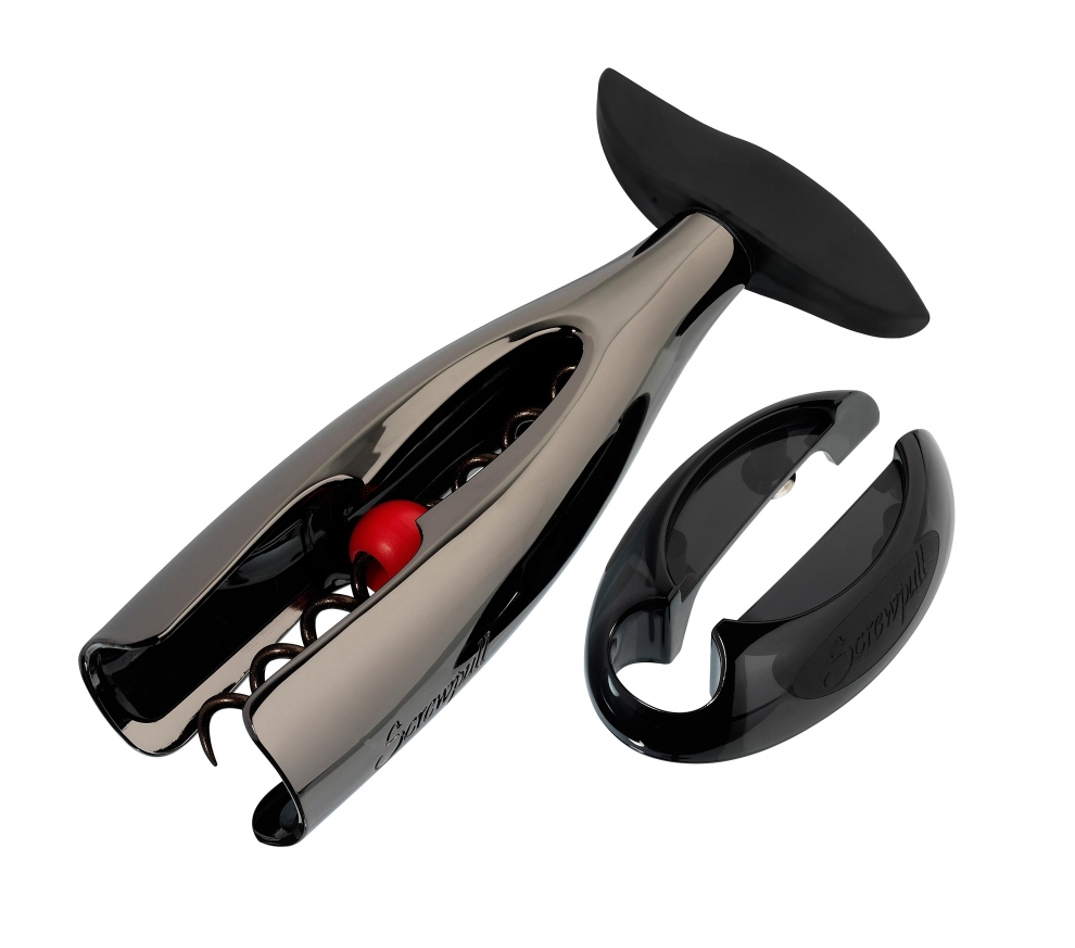 Tire bouchon Screwpull 'Cadeau' Trilogy acier Noir GS 301 - 59082026009261 - LE CREUSET ...